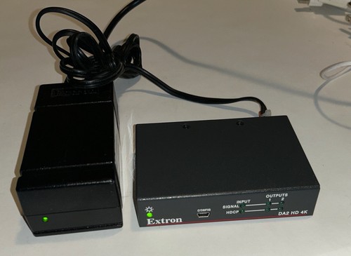 Excellent - Extron DA2 HD 4K Distribution Amplifier w/ 28-071-57LF ...