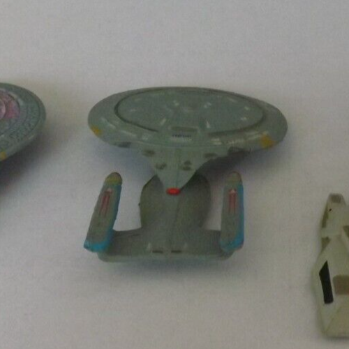 STAR TREK Micro Machines USS ENTERPRISE D NCC-1701-D Removable & (5 ...
