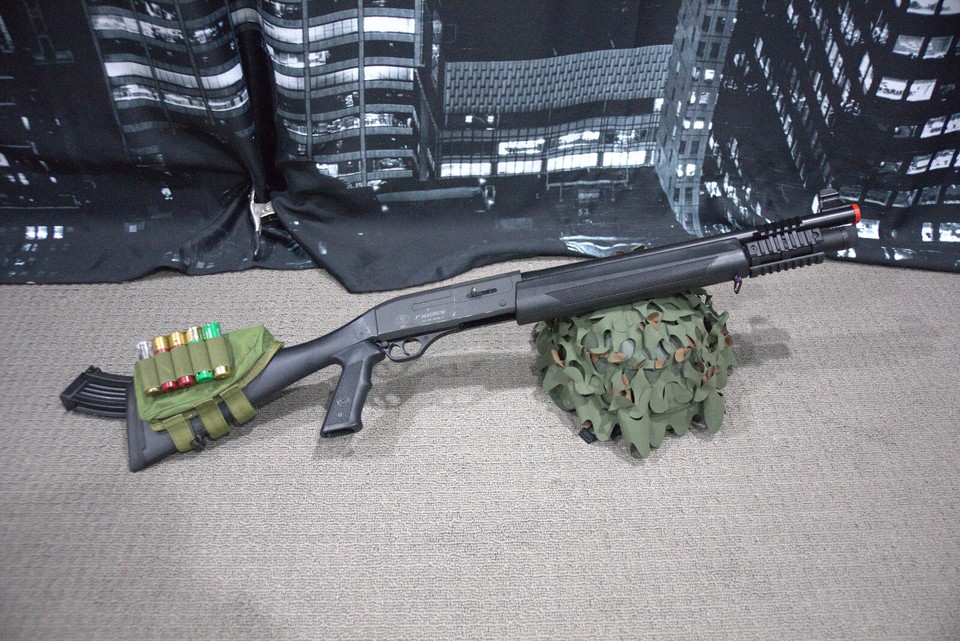 Cybergun C02 Semi Auto FN SLP 1/3 Shot Shotgun (Lightly Used) | eBay