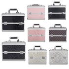 Extra Large Vanity Case Beauty Box Make up Cosmetic Nail Storage ...