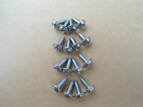 16 CHROME WHEEL WELL SCREWS! 1960-70'S GM CAR TRUCK PICKUP WAGON VAN ...
