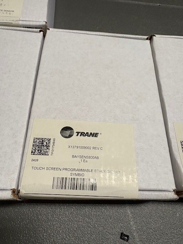 Trane Touch Screen Programmable Space Sensor Symbol BAYSENS800AB | eBay
