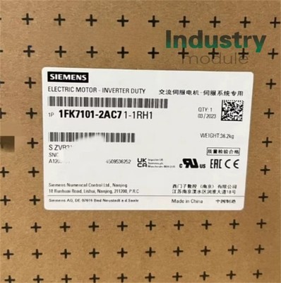 1PC Siemens 1FK7 101-2AC71-1RH1 1FK7101-2AC71-1RH1 New In Box Expedited ...