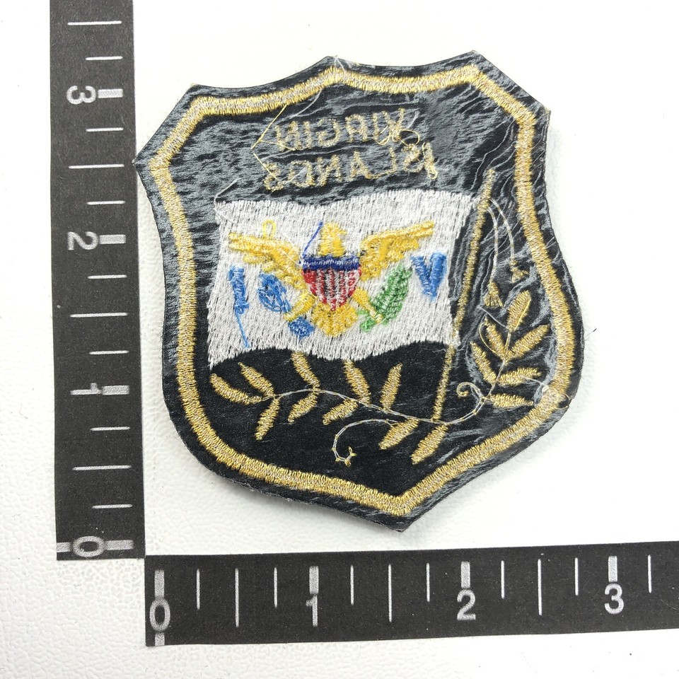 USVI United States Virgin Islands Island Shield Patch 69Z0 | eBay