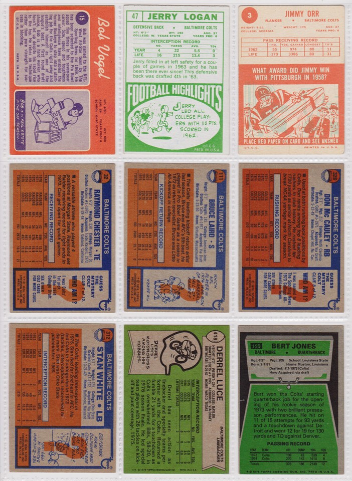 SIGNED RAYMOND CHESTER 1976 TOPPS FOOTBALL CARD AUTOGRAPHED - COLTS | eBay