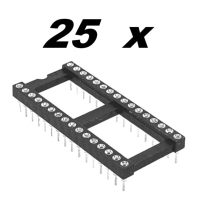 DIP32 Socket (X 25 Pieces) Preci-DIP | eBay