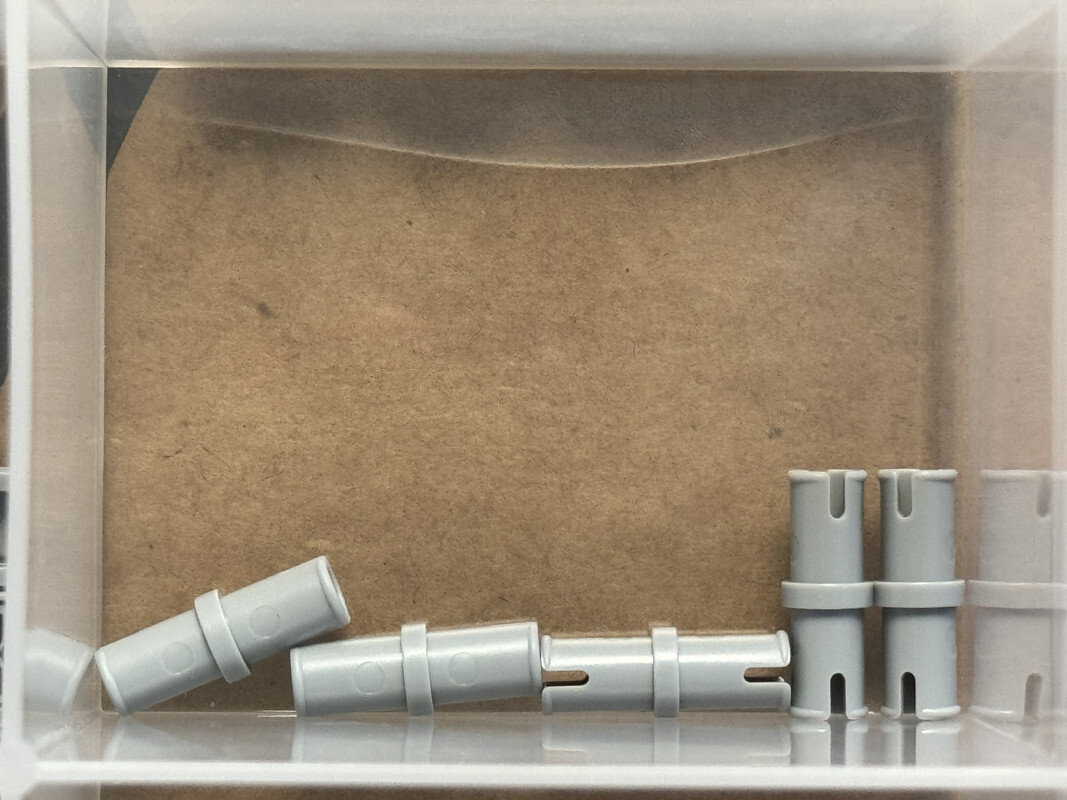 LEGO Parts - Light Bluish Gray Technic, Pin - No 3673 - QTY 5 | eBay