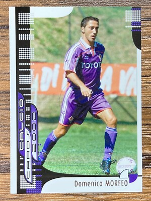 Panini Card Calcio 2002 Serie A No.34 Domenico Morfeo Fiorentina | eBay
