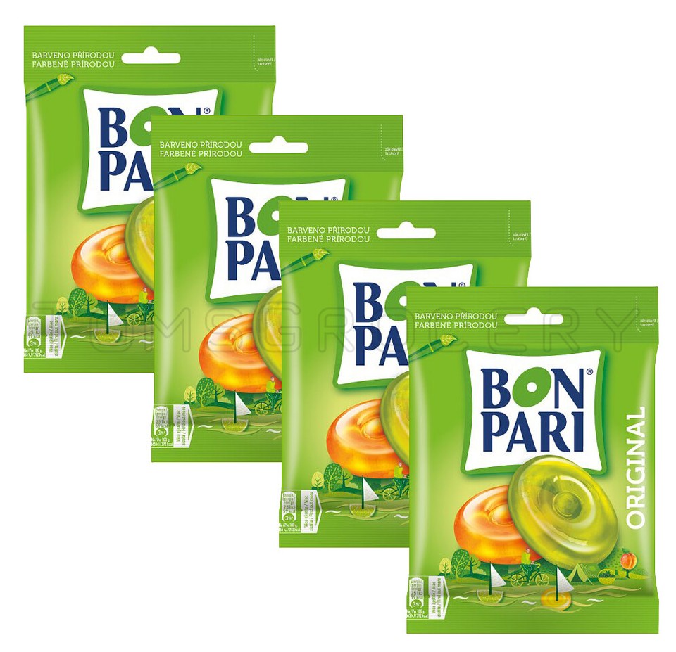 4 BON PARI ORIGINAL Fruit Flavor Hard Candies Bonbons 90g 3.2oz | eBay
