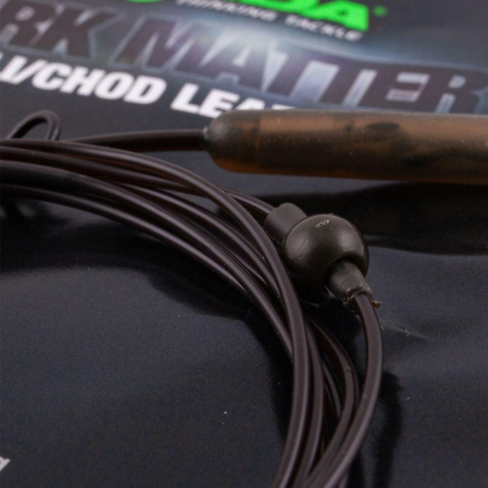 Korda Safe Zone Dark Matter 1m Leader Heli Chod Leaders 30lb Test All ...