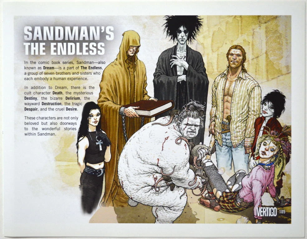Sandman Comics Desire