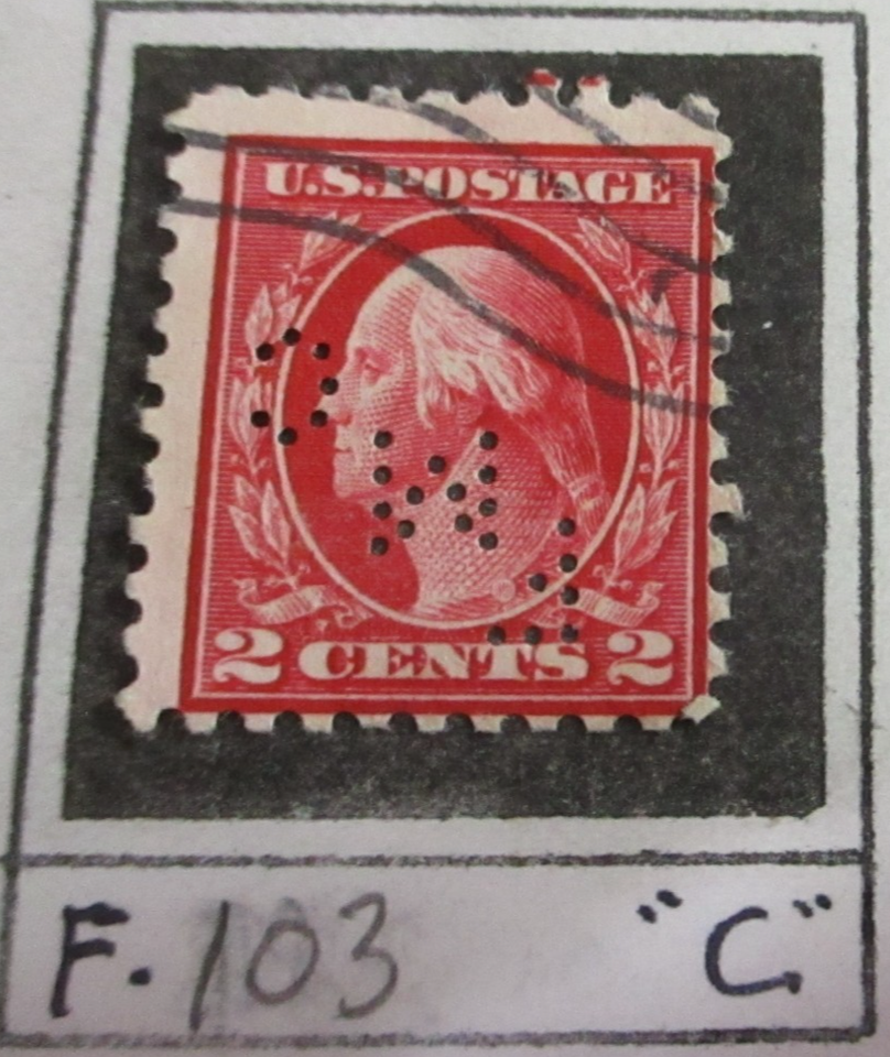 U.S. PERFIN F-103 ( FMC ) "FAIRBANKS MORSE & Co branch ST LOUIS, MO" | eBay