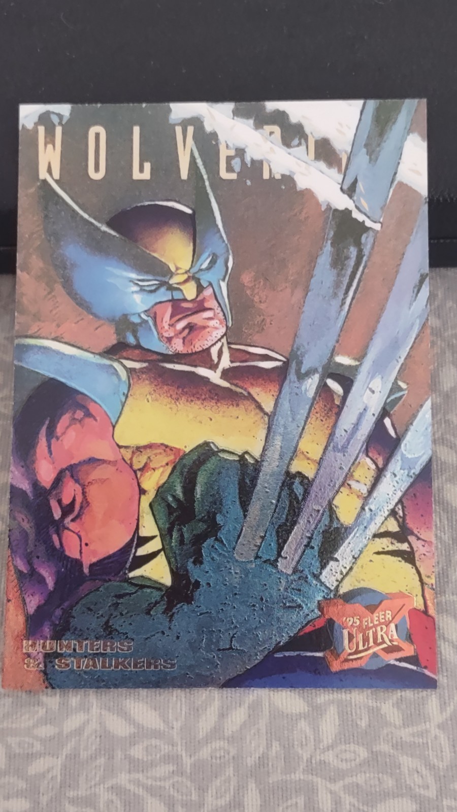 1995 Fleer Ultra X-Men Hunters & Stalkers Wolverine Rainbow | eBay