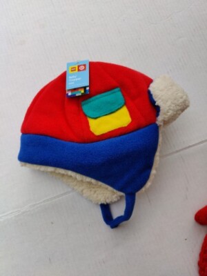 LEGO Collection X Target Color Block Fleece Trapper Hat 12-24 Months ...