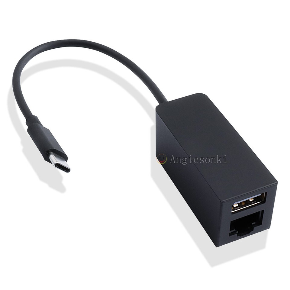 Microsoft Surface Type-C to USB3.0&Ethernet RJ45 Adapter Cable 1860 JWL ...