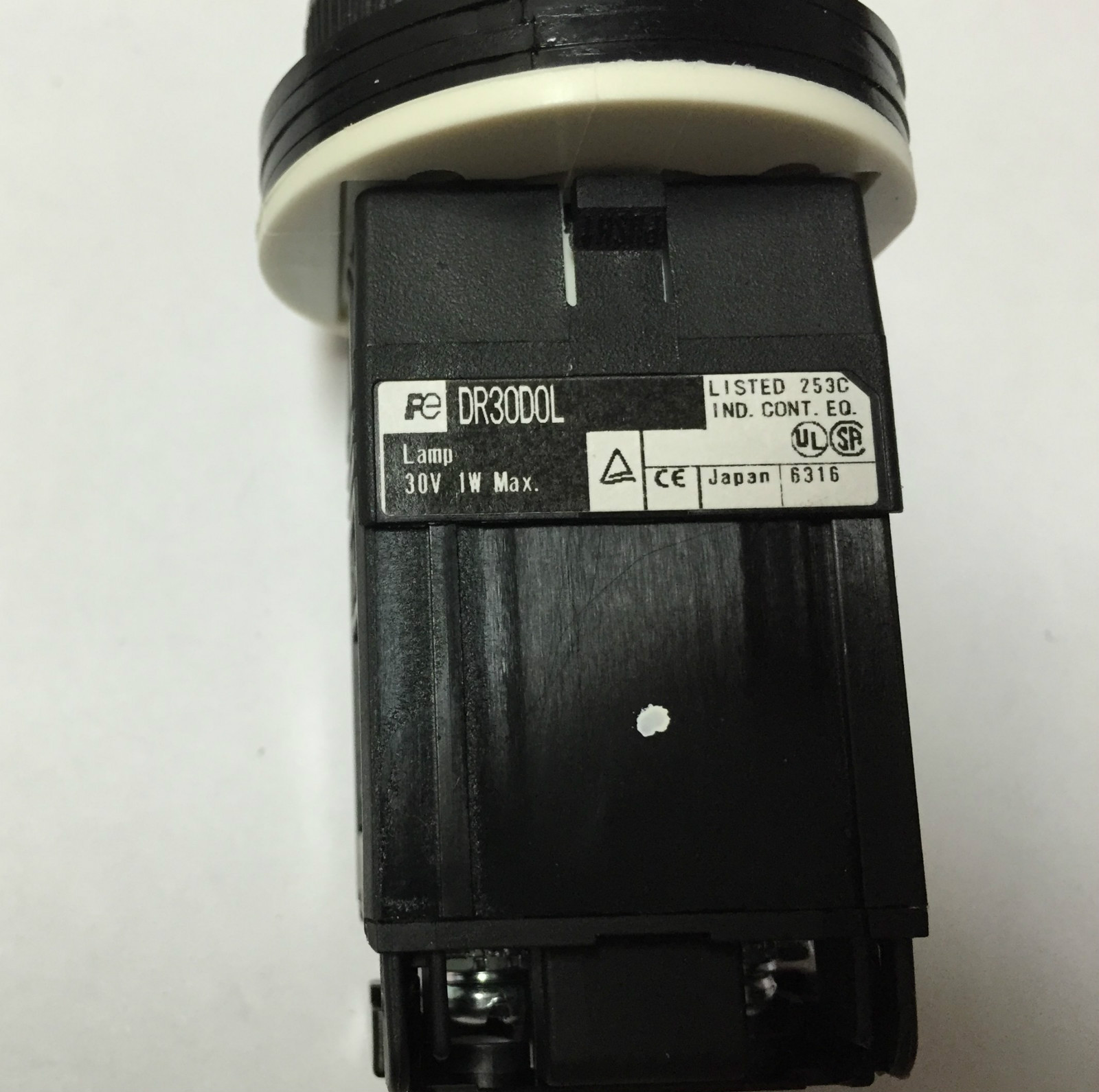 Fuji DR30DOL-H3G Indicator Light LED with 100-110VAC transfomer Green ...