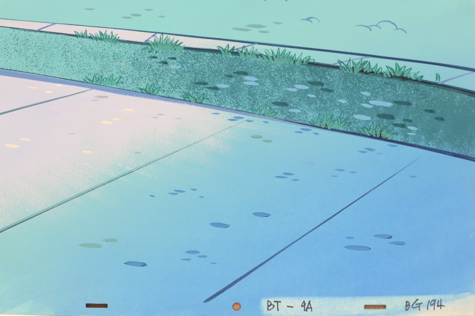 Original Hand Painted Animation Production Background (232-5) | eBay