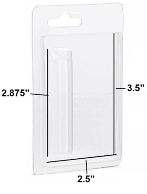 Clamshell Blister Packaging for .5 to 1.0ML Cartridge 100 Pack ...