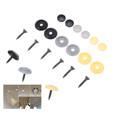 50Pcs Auto Fasteners Retainer Car Roof Button Rivets Screw Mount Clips ...