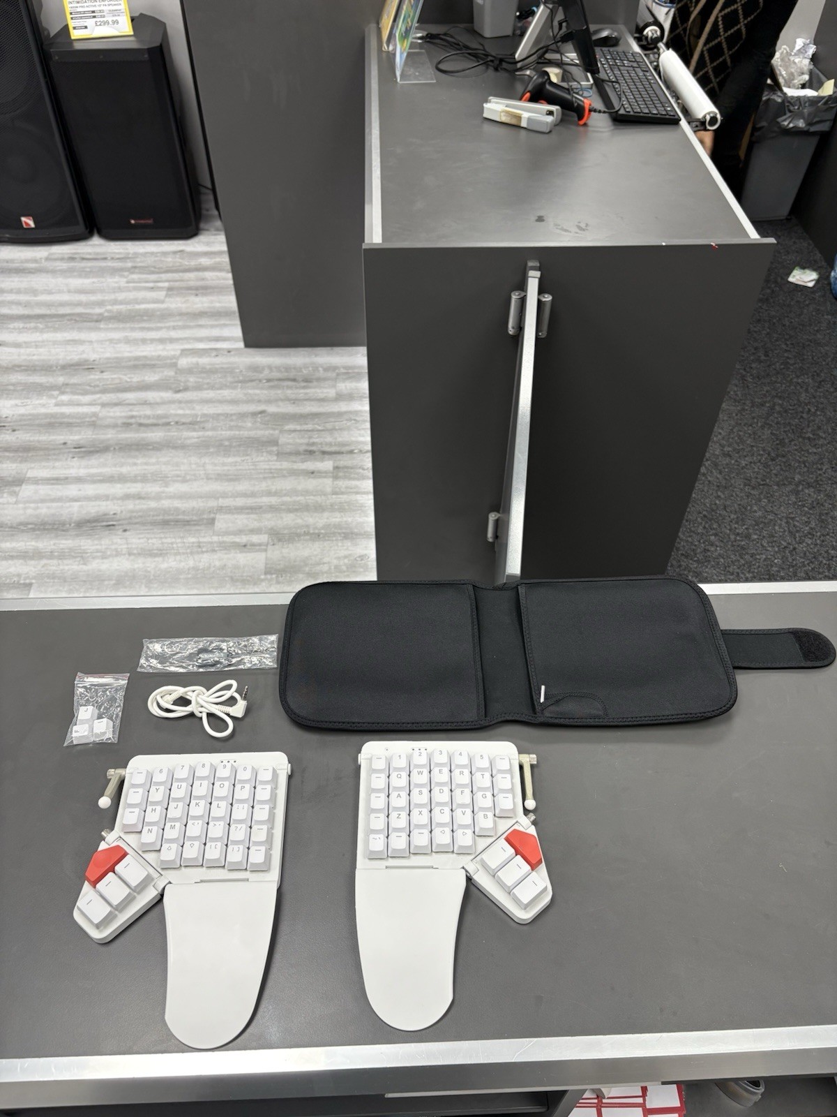 ZSA MOONLANDER ERGONOMIC KEYBOARD | eBay UK