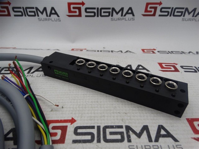 Murr Elektronik 3827245 Distribution Block M8 8 Port 10 Meter Cable for ...