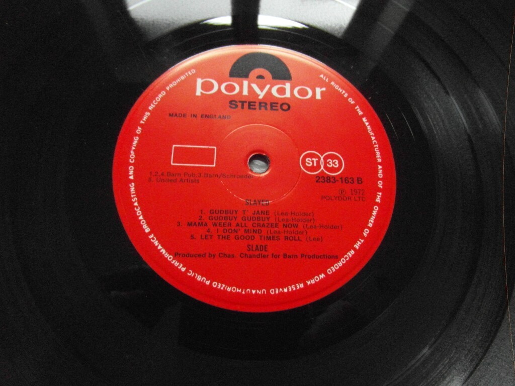 SLADE-SLAYED?-1st UK PRESS A1B1-GREAT AUDIO-POLYDOR-EX VG+ VINYL LP ...