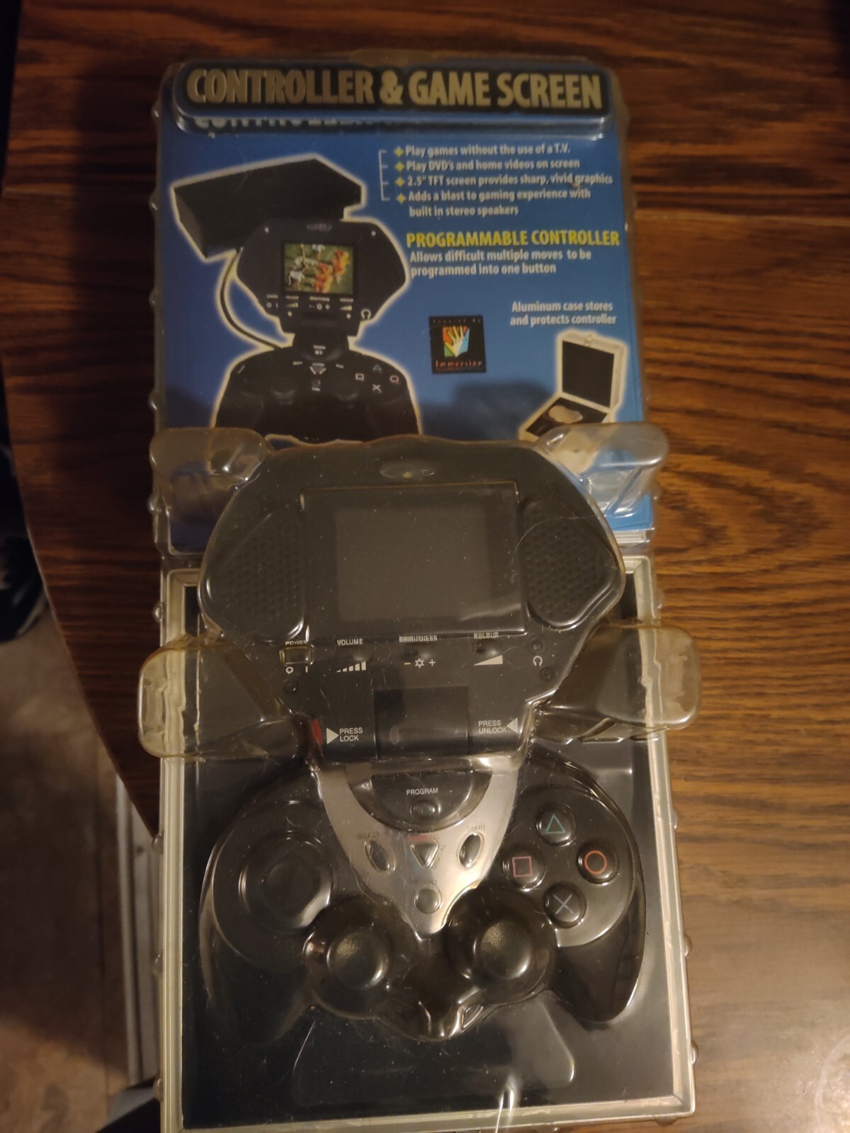 Intec PS2 Controller With Screen NIB | eBay