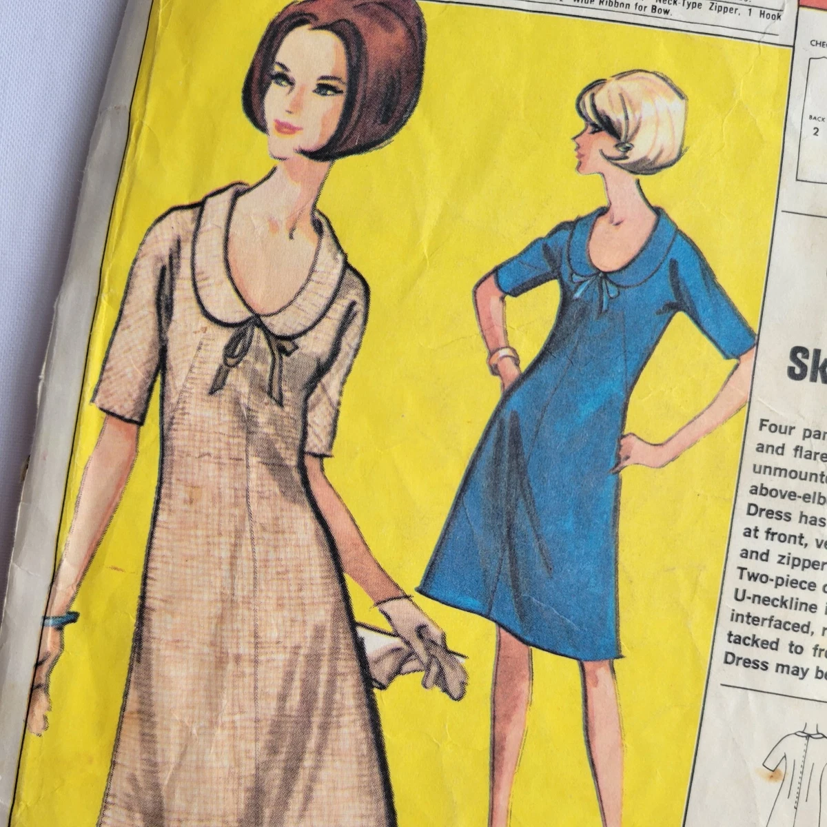 60s Shift Dress Pattern