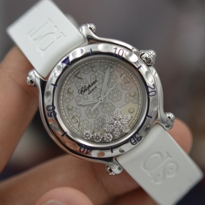 Chopard Happy Sport, Snowflake Dial | eBay