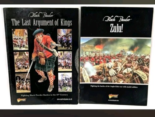 2 Warlord Games BLACK POWDER Full Colour Supplement Books : Zulu!, The ...