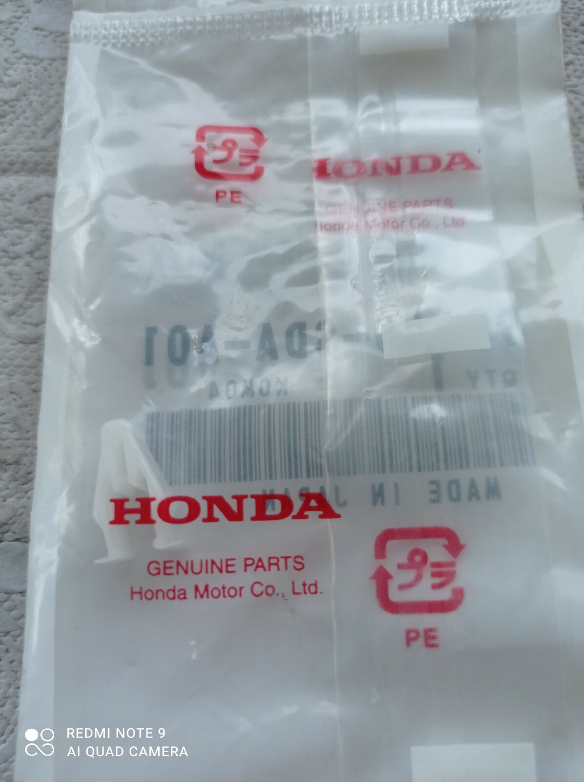 Honda 2005-2018 Goldwing GL CB Snap Fitting Clip 90666-SDA-A01 OEM for ...