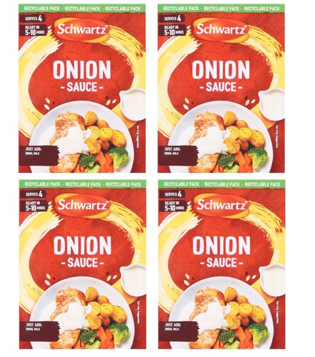 Schwartz Onion Sauce Packet Mix 28g PACK OF 4 | eBay