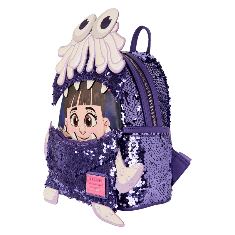 Loungefly Monsters, Inc. Exclusive Boo Costume Sequin Mini Backpack | eBay