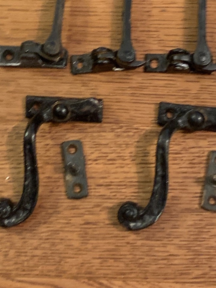 Vintage Metal Monkey Tail Victorian Window Latch | eBay UK