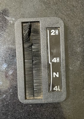 84-96 Jeep Cherokee XJ 4x4 Indicator Bezel | eBay