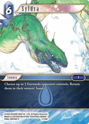 Syldra Foil - 3-135H - NM - Final Fantasy | eBay