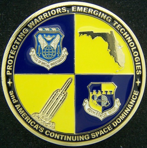 Air Force Office of Special Investigations OSI PAFB Challenge Coin | eBay