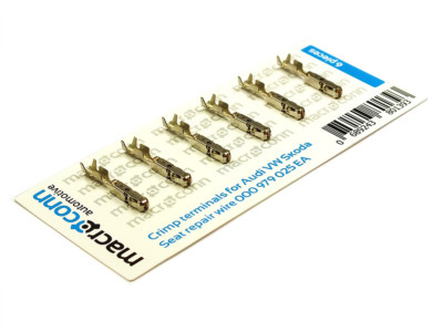 Audi VW Skoda Seat set of 6 crimp terminals (pins) for repair wire ...
