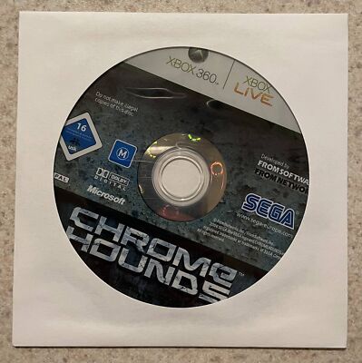Microsoft Xbox 360 - 2004 Sega - Chrome Hounds - Simulation Video Game Disc Only | eBay