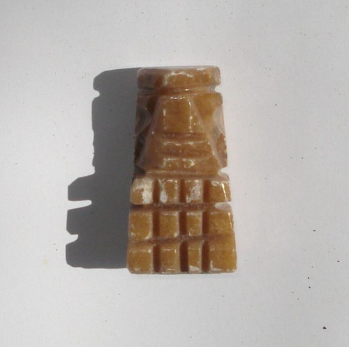 Vtg Carved Mexican Marble Aztec Chess Pink Tan Pawn Replacement Piece ...