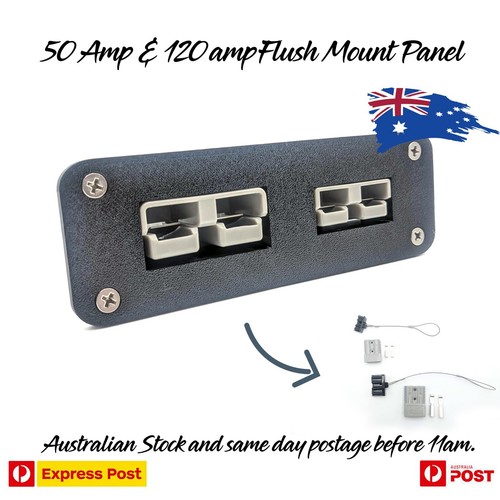 50 Amp & 120 amp Flush Mount Panel for Anderson plug *** UV stable ...