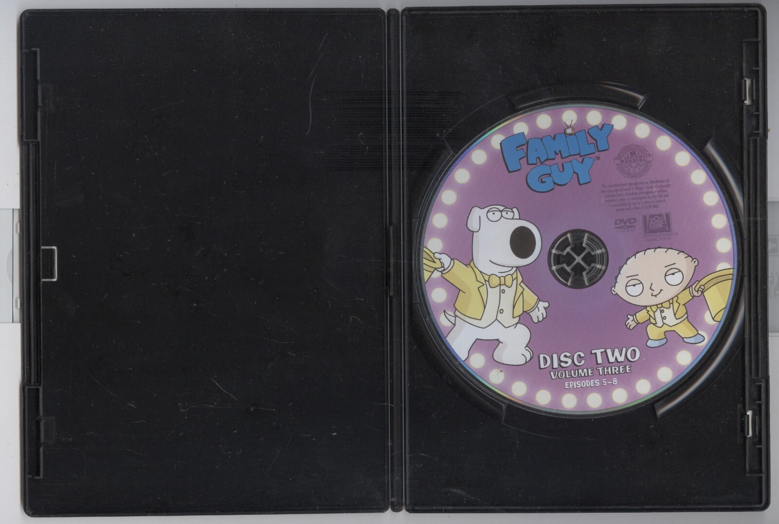 Family Guy (2005 DVD) Volume 3 Disc 2 Seth MacFarlane Animation Comedy ...