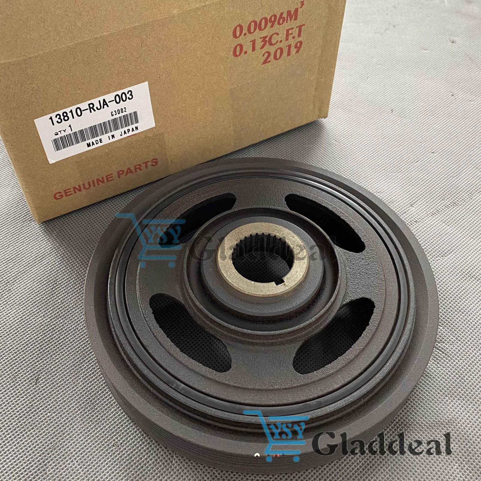 Engine Harmonic Balancer For Honda Accord Pilot Odyssey Acura MDX RL TL ...