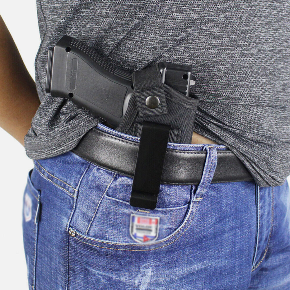 2X Metal Spring Belt Holster Sheath Clips Practical Clip For Gun Hook ...