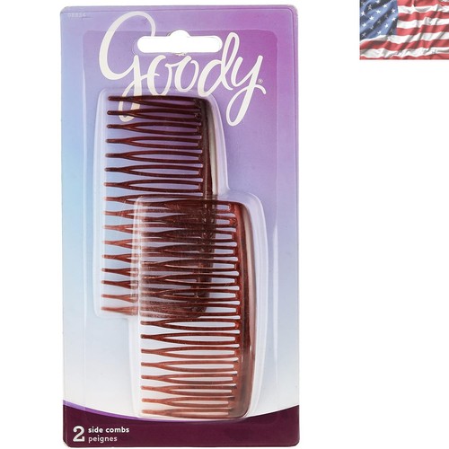 Elegant Mock Tortoise Shell Side Combs - 0.51 Inch, 2 Count for All ...