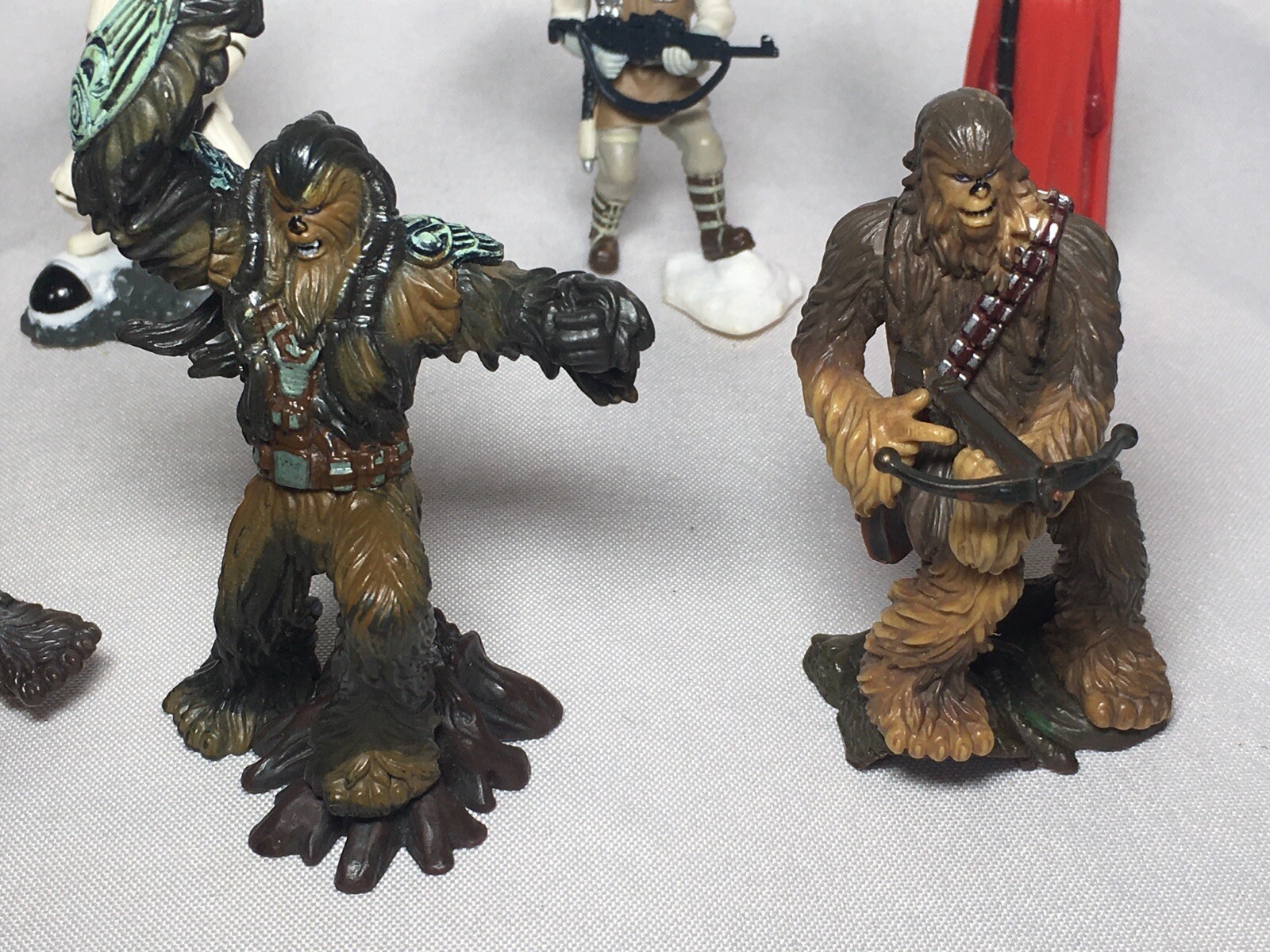Star Wars Unleashed Battle Pack Wookies Yoda Clone Jedi Figure Lot of ...