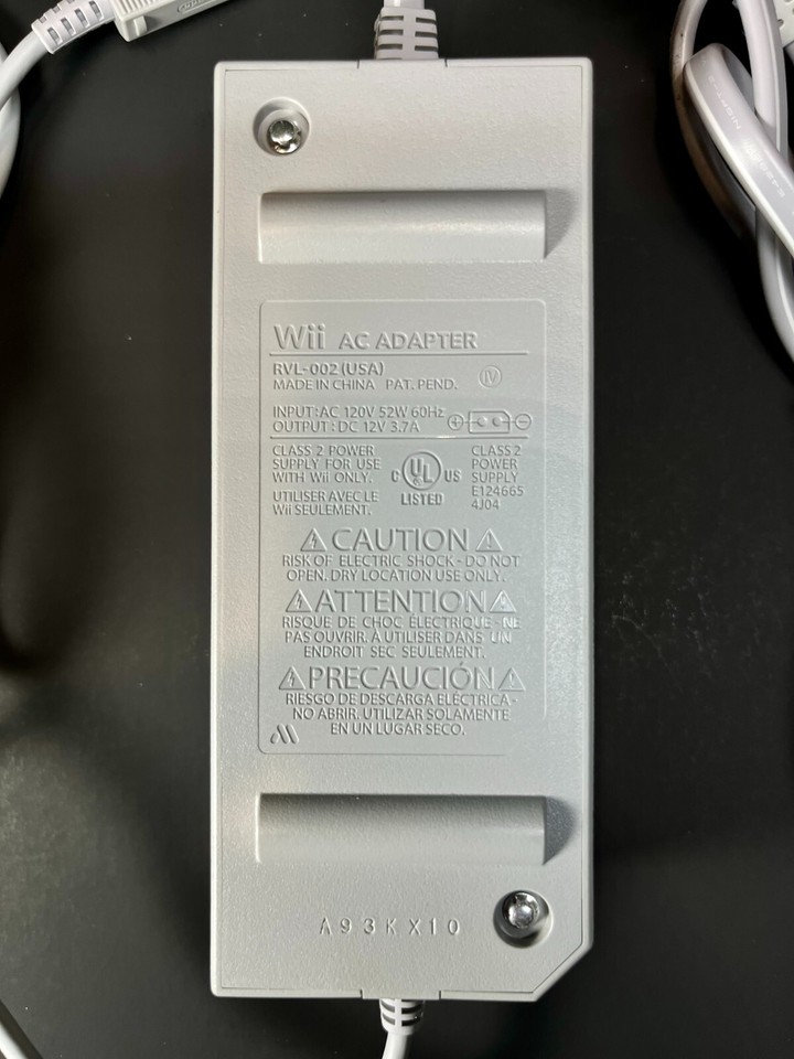 Nintendo Wii AC Adapter RVL-002 - Genuine OEM Power Adapter Supply | eBay