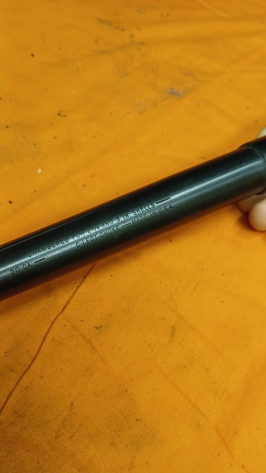 mossberg - 500 - 20 gauge - poly bird barrel. . | eBay