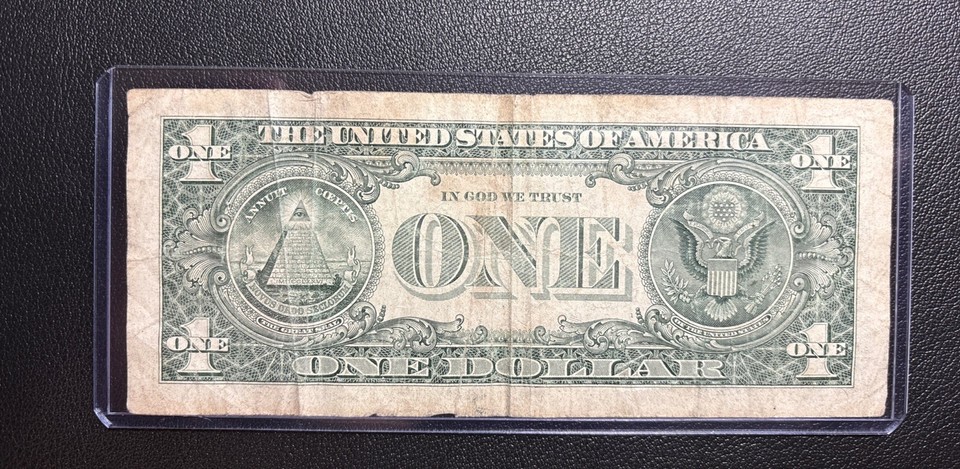 2013 $1 Dollar B Series STAR NOTE ****#05897246 DUPLICATED ERRORS MADE ...