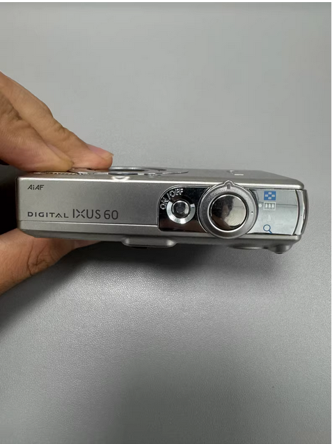 Canon IXUS 60 6.0MP 3X Optical Zoom CCD Digital Camera English language ...